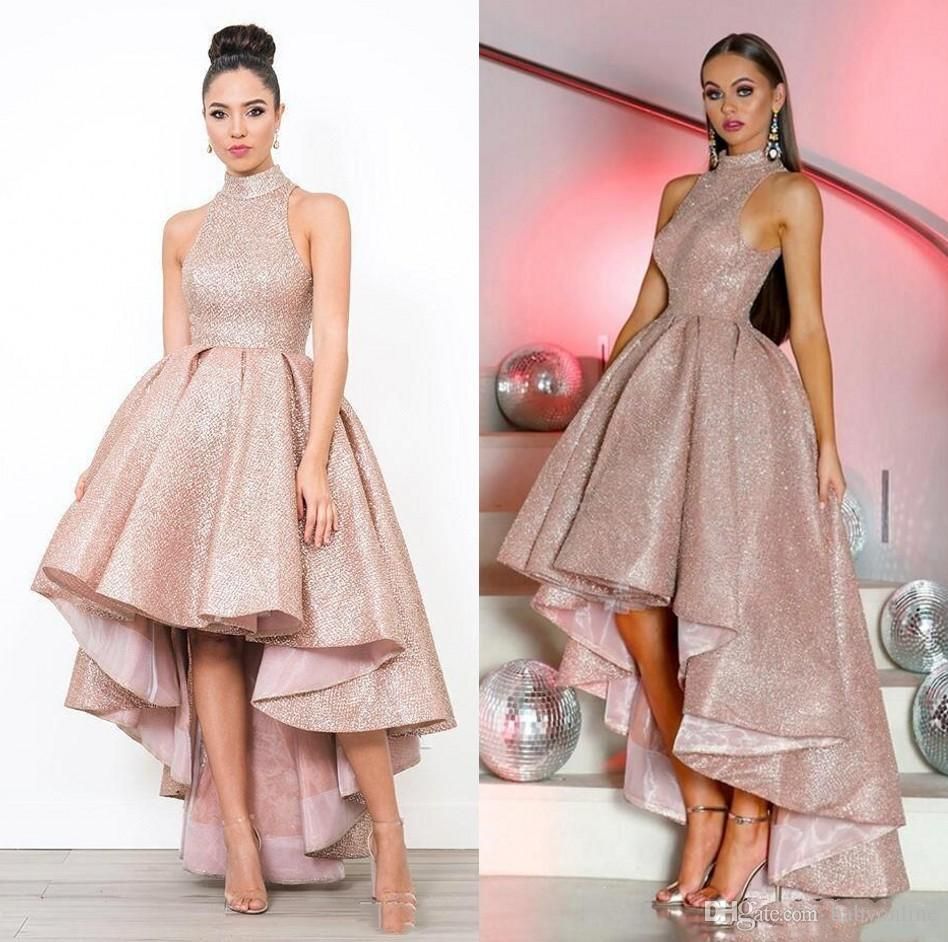 Sexy Dubai Arabic Style Shining Arabic Prom Evening Dresses Sequins ...