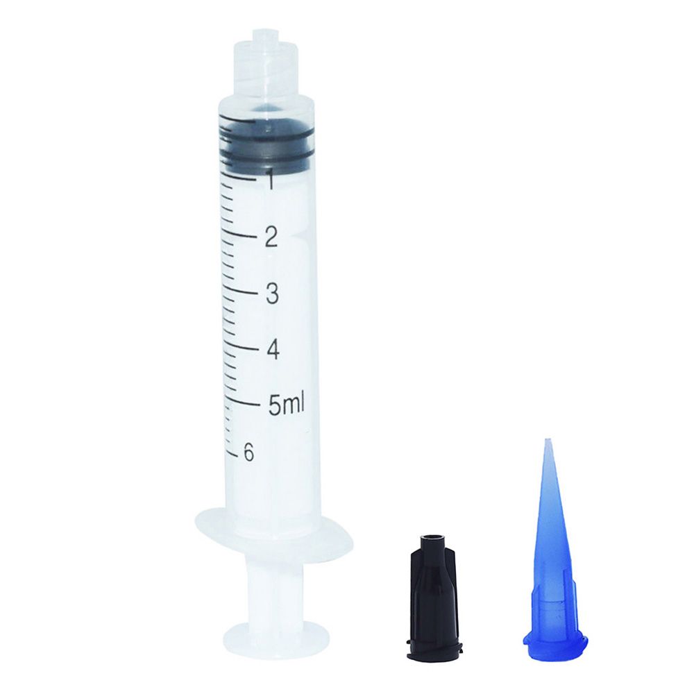 2020 Syringes 5ml 5cc Dispensing Tips And Caps Adhesives Glue 22G Pack ...