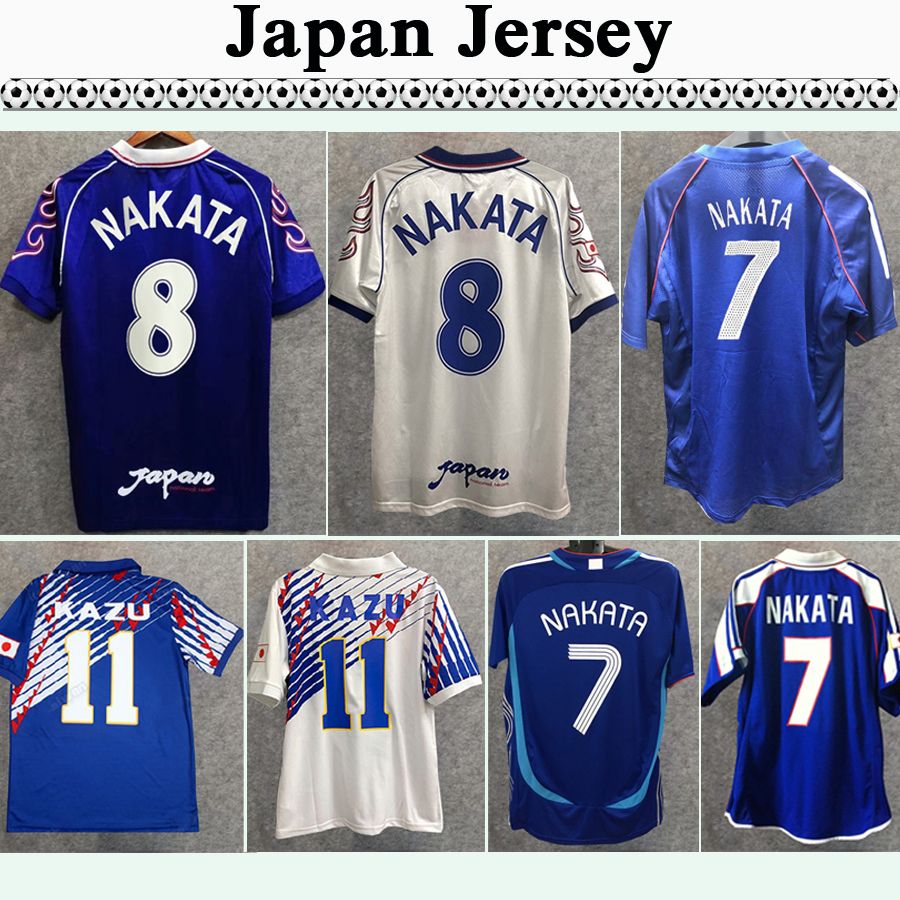 2020 2006 Japan NAKATA Mens Retro Soccer Jerseys 1998 National Team ...