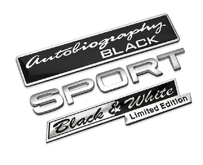 3D Metal Range Rover Sport Autobiography Limited Edition Car Emblem ...