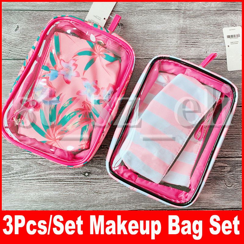 Makeup Bag PVC Women'S Cosmetic Bags Potable Lipstick Storage Cases ...