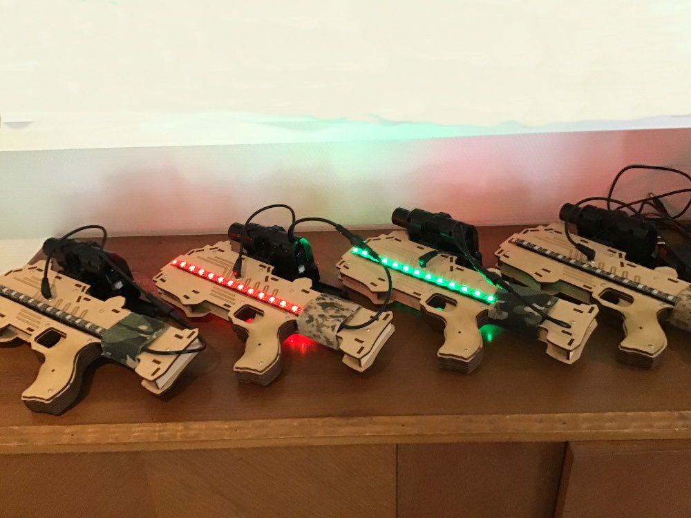 600FT Laser Tag,Outdoor/Indoor Toy Gun,Professional Lazer Battle Gun ...