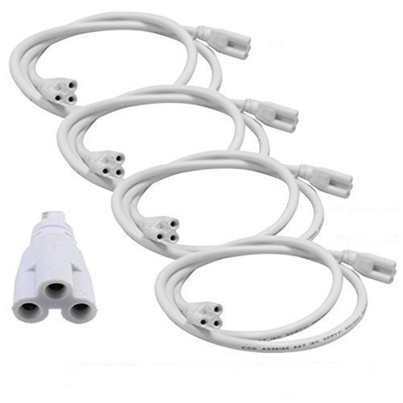 2020 T5 T8 Led Lamp Connecting Wire Double End 3pin Integrated Tube
