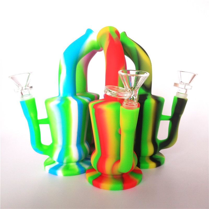 2021 Bong Rig Silicone Bong Water Bong Smoking Teapot Shape Bubbler ...