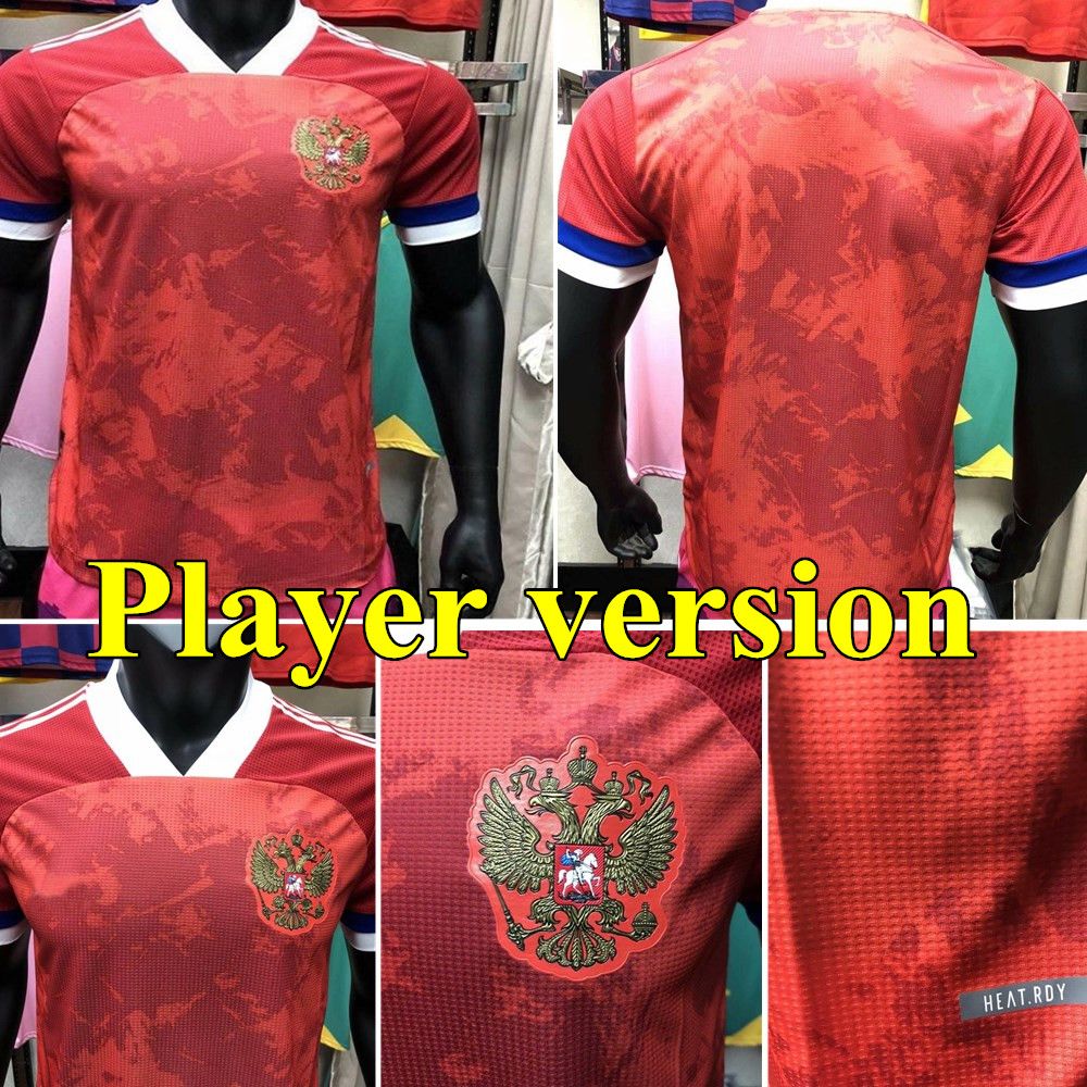 2021 Player Version National Football Team Russia Soccer Jerseys 22 ...