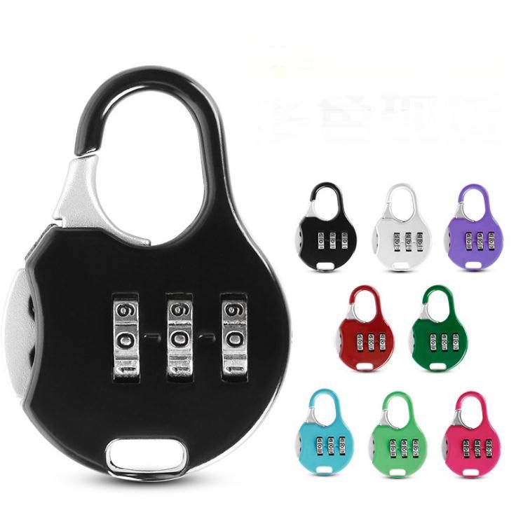 Mini Padlock For Backpack Suitcase Stationery Password Lock Student ...