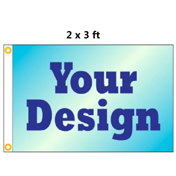2021 Custom Flag 3x2 Ft 90x60 Cm High Quality Polyester Custom Logo ...