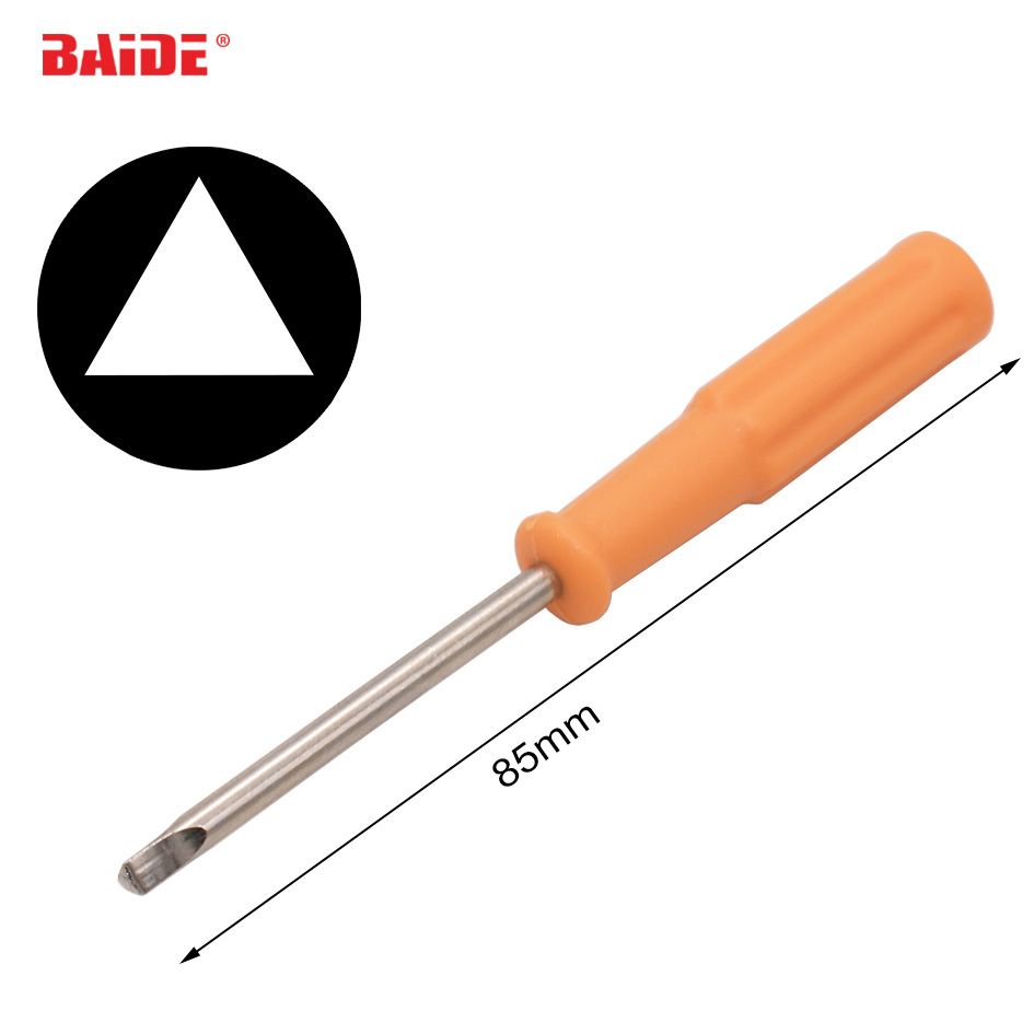 2021 1.8mm 2.0mm 2.3mm Orange Triangular Screwdriver External Triangle ...