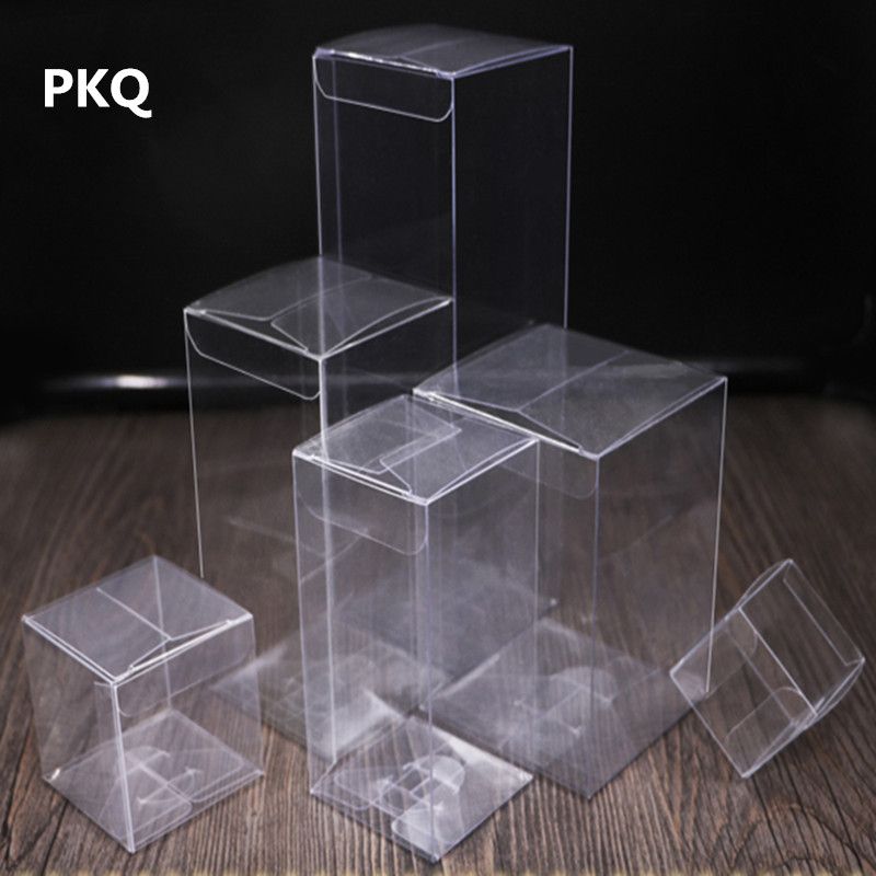 Compre 30 Tamaños Rectangular Caja De Plástico Transparente Caja De PVC ...