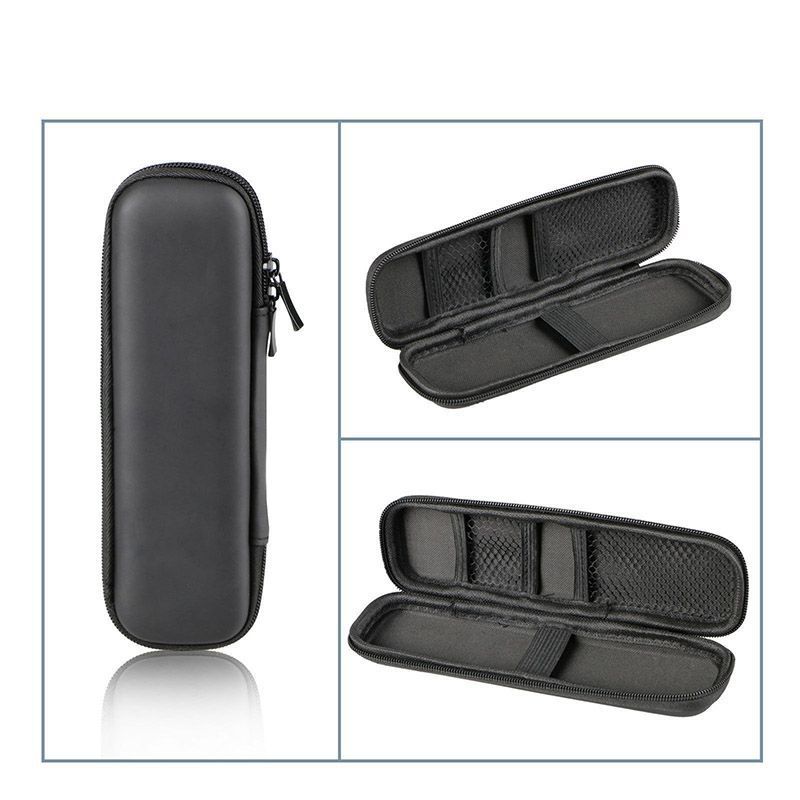 2020 Black Pen Case Portable EVA Hard Shell Pen Holder Office ...