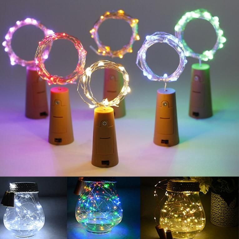 2M 20LEDs Mini LED Holiday String Lights Micro Waterproof Lamp Indoor ...