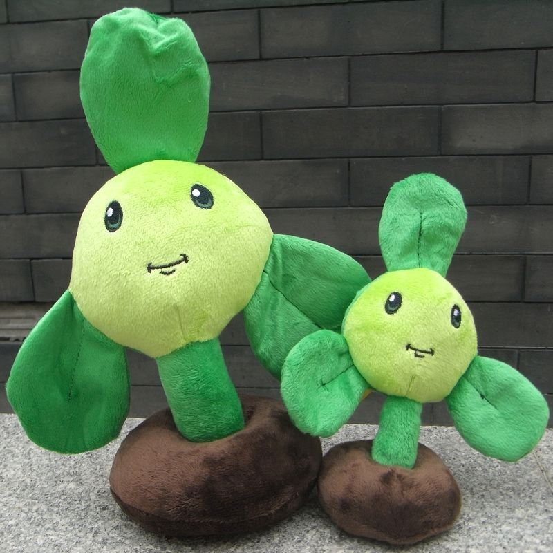 2020 Plants Vs Zombies Plush Toy Stuffed Blover 35CM / 25CM Tall Large ...