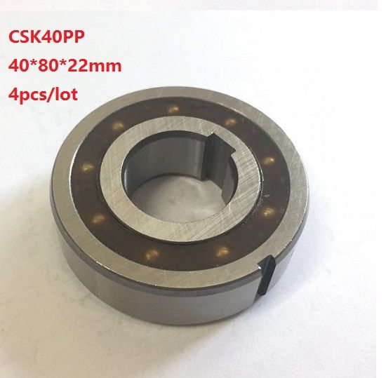 2021 CSK40PP 40mm One Way Clutch Bearing With Dual Keyway 40x80x22mm Sprag Freewheel Backstop ...