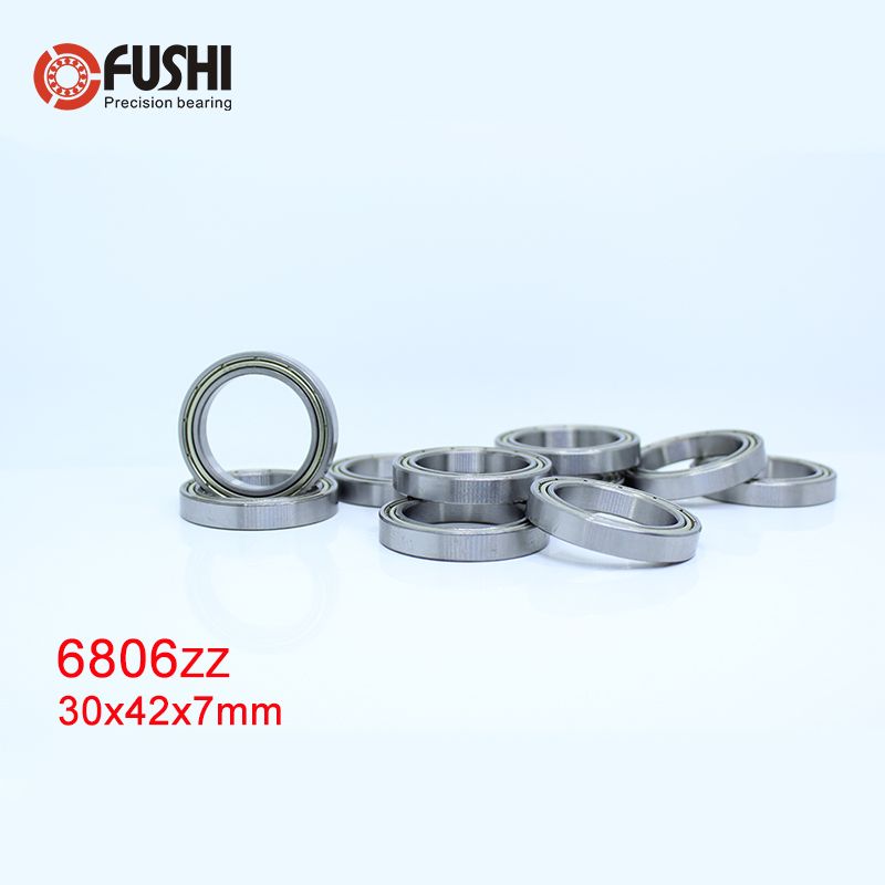 6806ZZ Bearing ABEC-1 30x42x7 Mm Thin Section 6806 ZZ Ball Bearings ...