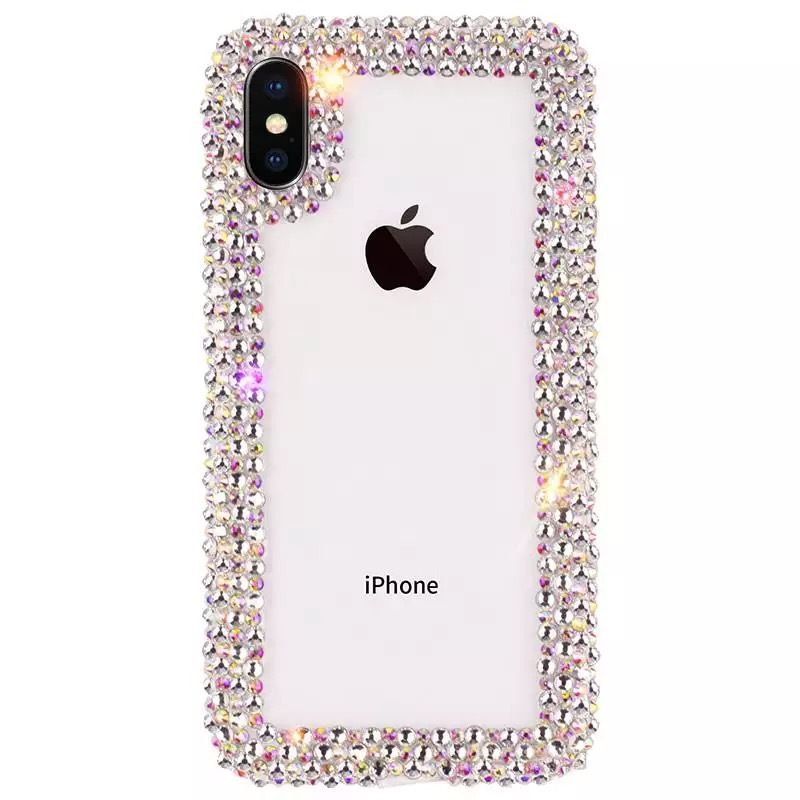 Luxury Diamond Designer Phone Cases Cover Coque For IPhone Xs MAX Xr 6 ...