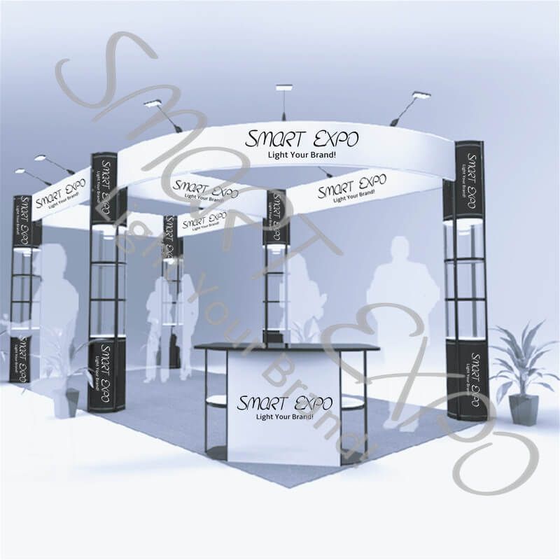 Standard 20ft*10ft Portable Trade Show Modular Booth Outdoor Modular ...