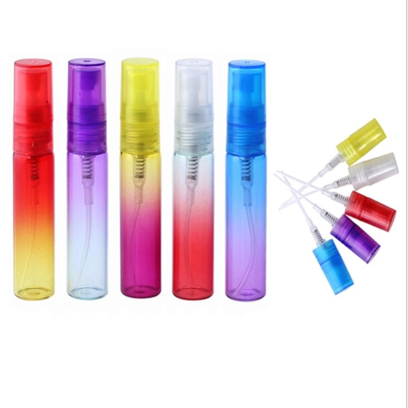 5ml Spray Bottle Empty Glass Gradient Perfume Bottle Container Tube ...