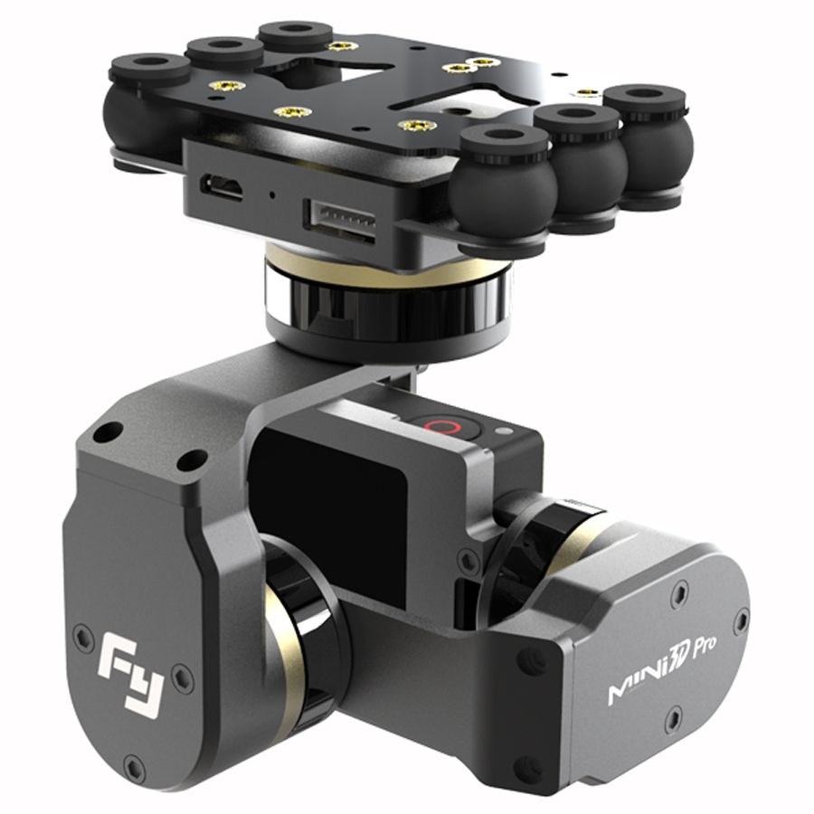 2020 Mini 3D Newest 3 Axis Aircraft Gimbal , Heading Moving 255 Degree ...