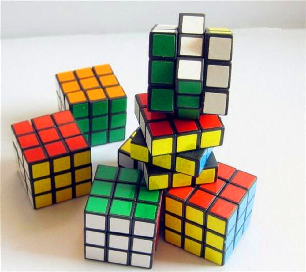 Free Deep Multi Color Plastics Magic Cube Intelligence Development Toys ...
