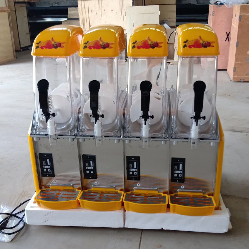 2021 New Ice Slusher 4 Tanks Slush Machine 48L Smoothies Granita ...