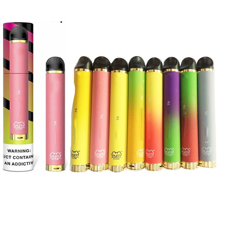 Puff Flow 650mAh Disposable Vape Pod Device Kit 1000 Puffs 3.5ml Puff ...