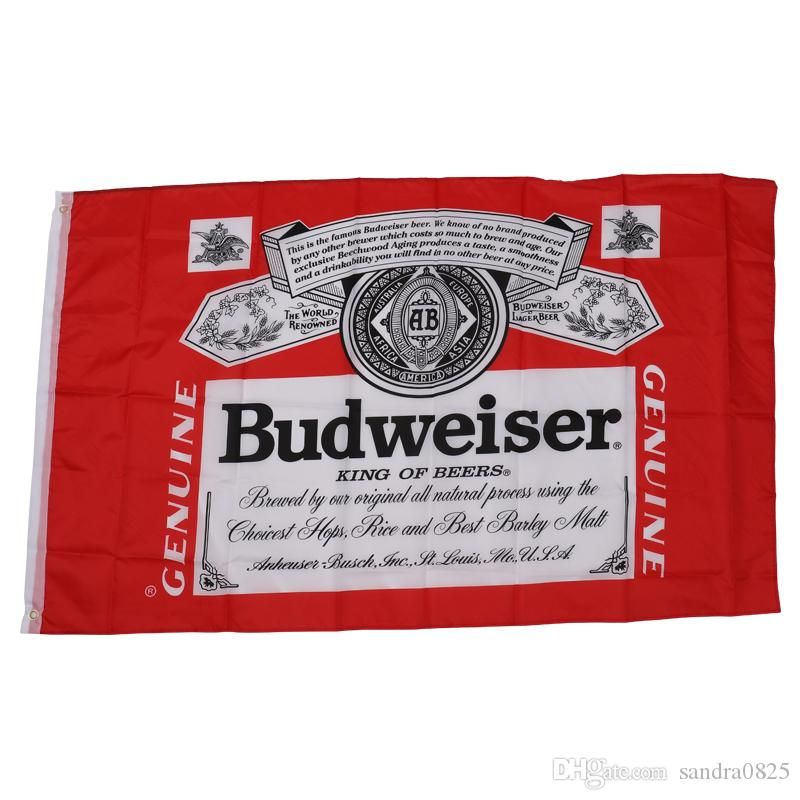 2021 Budweiser King Beers Flag Outdoor Flag 3X5ft Polyester Banner ...