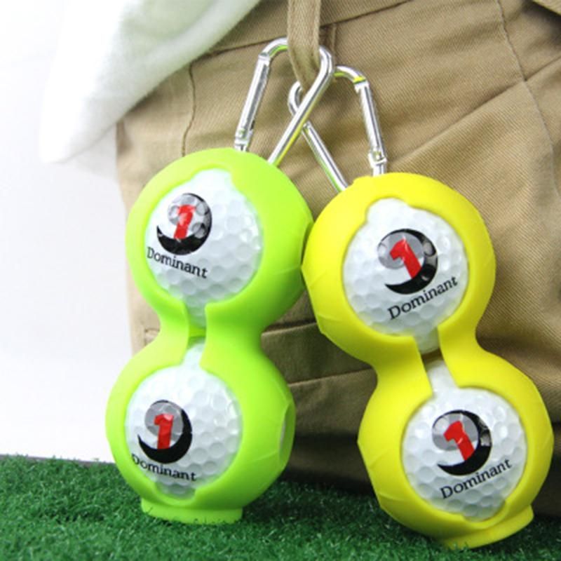 2021 New Golf Accessories Ball Set Golf Silicone Protective Cover Can ...