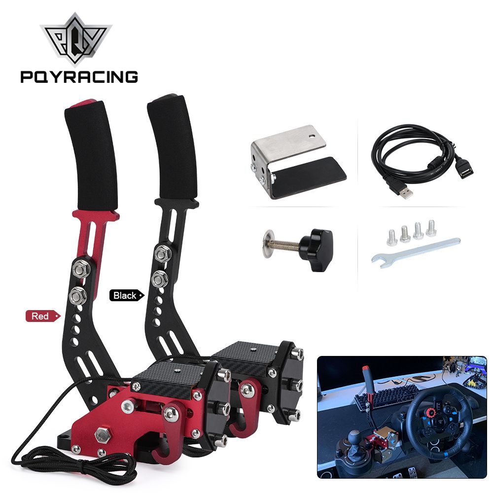 14Bit PC USB Handbrake For SIM Auto Racing Games G25/G27/G29 T500 Steel ...