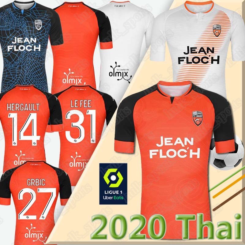 2021 20 21 FC Lorient Soccer Jerseys Home Away Third 2020 2021 MAILLOT ...
