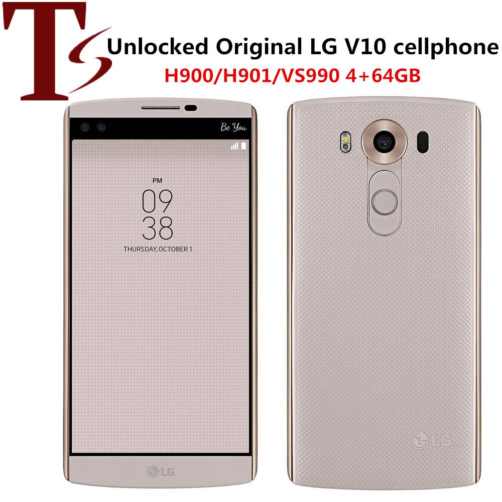 Refurbished Original LG V10 4G LTE H961N H900 H901 5.7 Inch Hexa Core ...