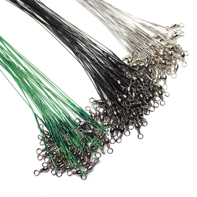 2021 Fishing Line Steel Wire Leader Fishing Tackle Box Fishing Gear ...