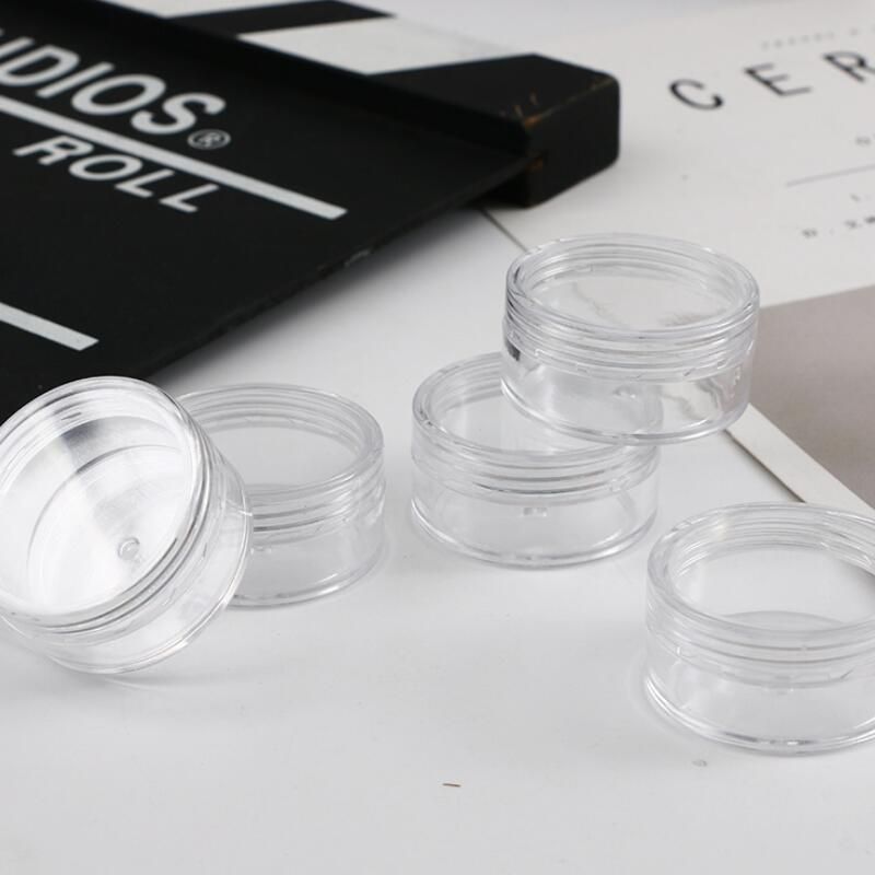 10 Gram Jar,10 ML Jar, Cosmetic Sample Storage Containers Plastic Empty ...