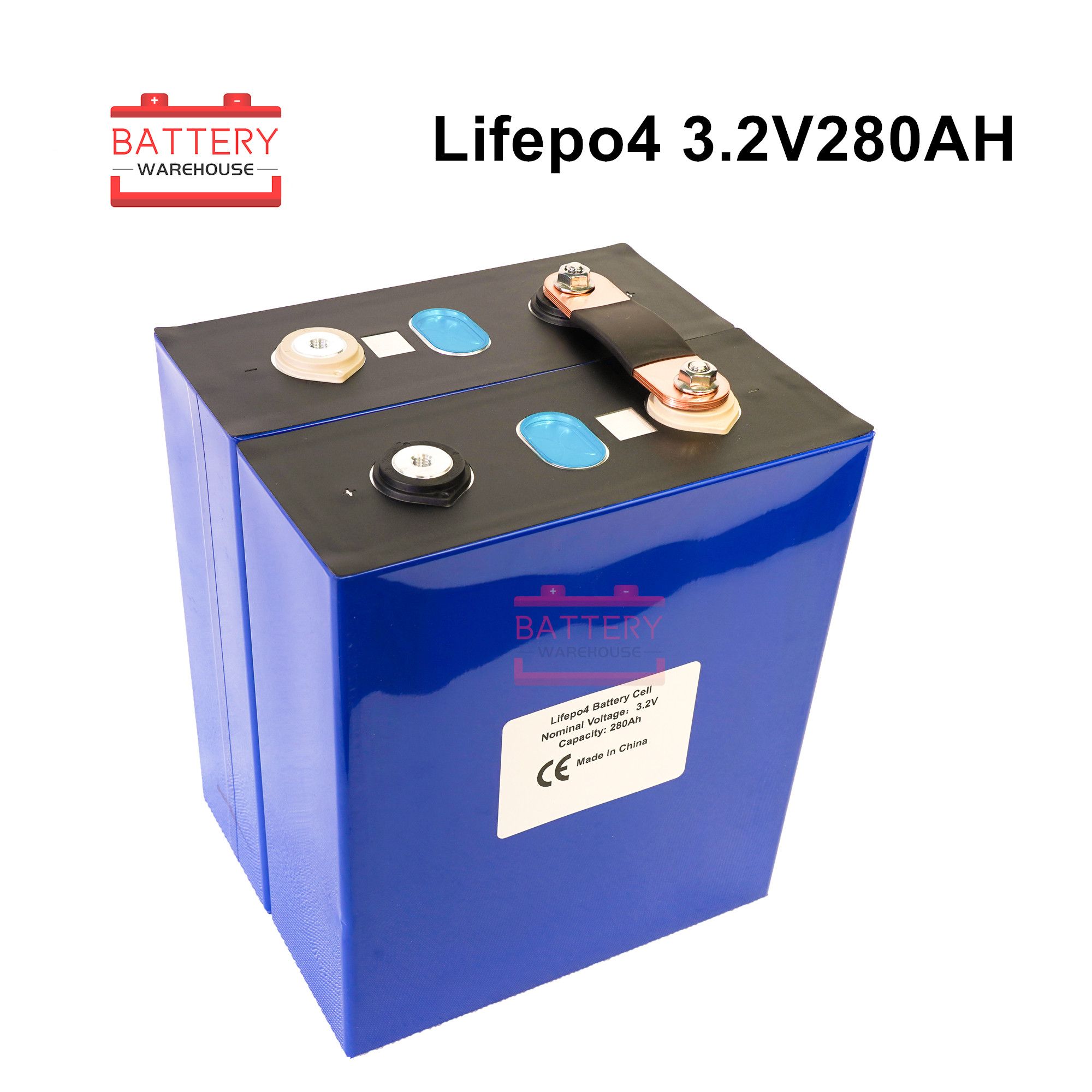 3.2V 280Ah 300Ah Lifepo4 Lithium Battery 3C Discharge For 12v RV EV ...