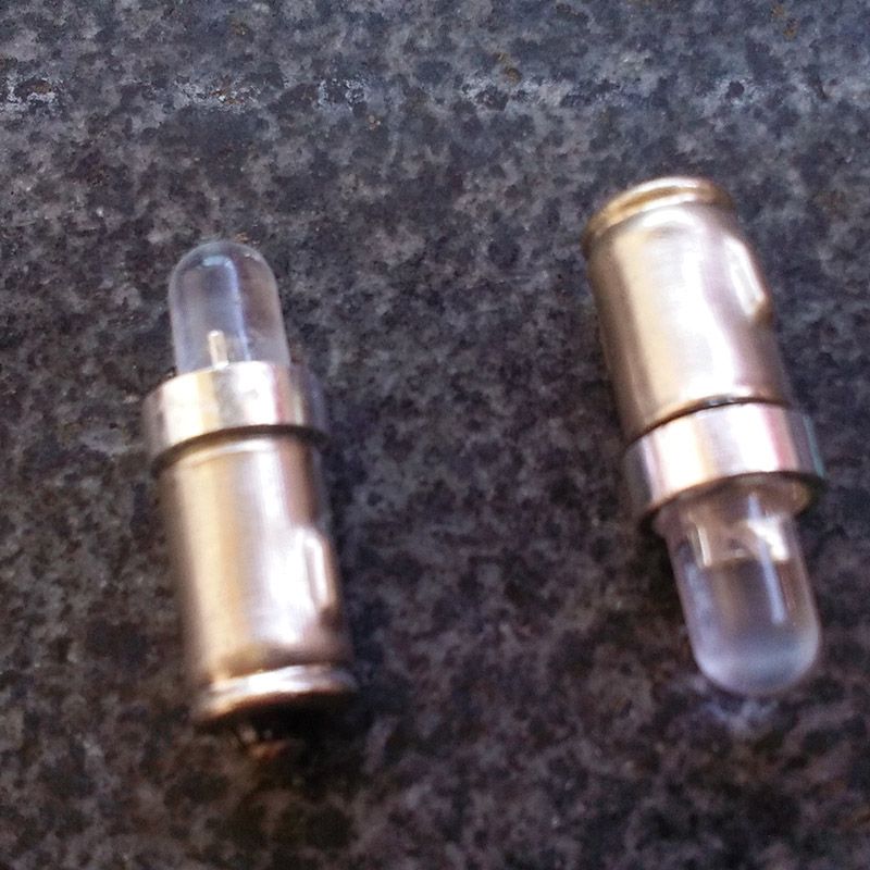 Ultra Brightness BA7S 7mm ROUND 1 LED 12V T2 Led Auto Bulb Instrument ...