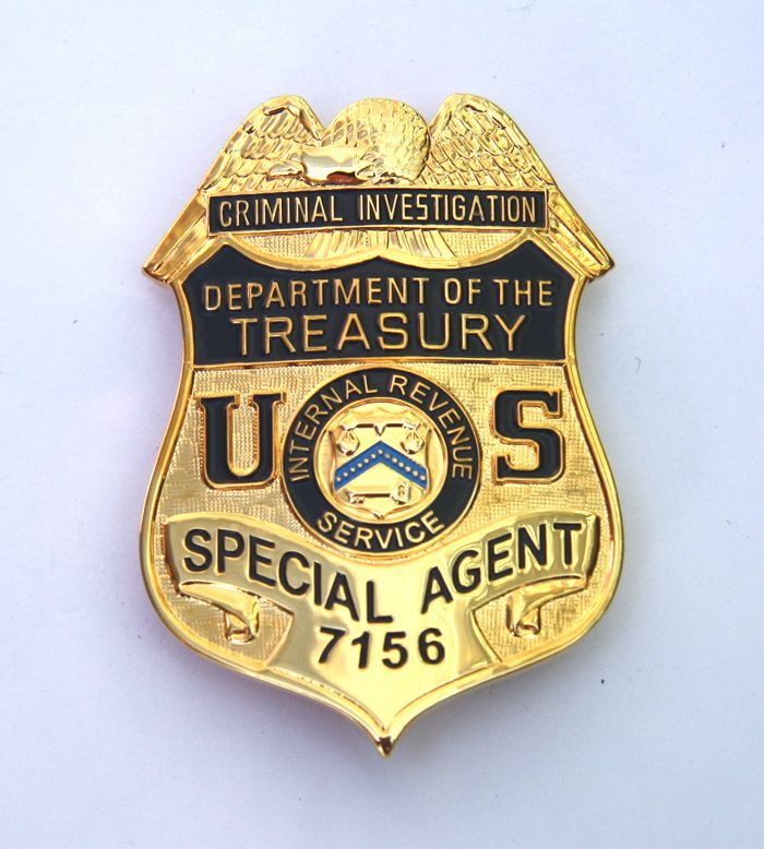 Best The Badge Of American Metal Badge Irs Agent Copper Badge Badge ...