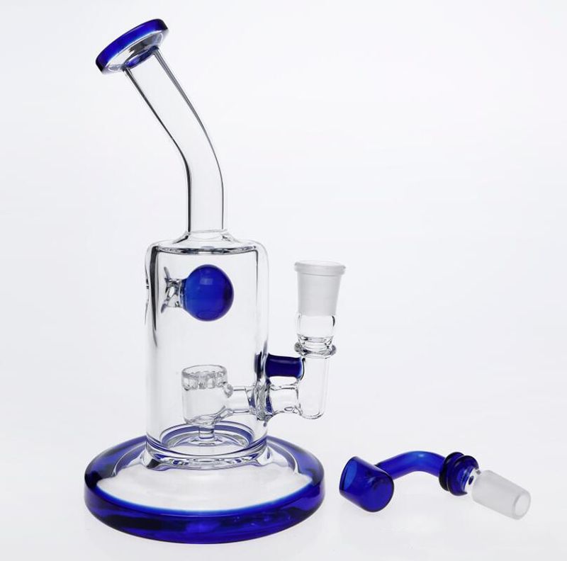 2019 Two Functions Art Work Glass Bongs Downstem 20cm Tall Joint 14.4mm ...
