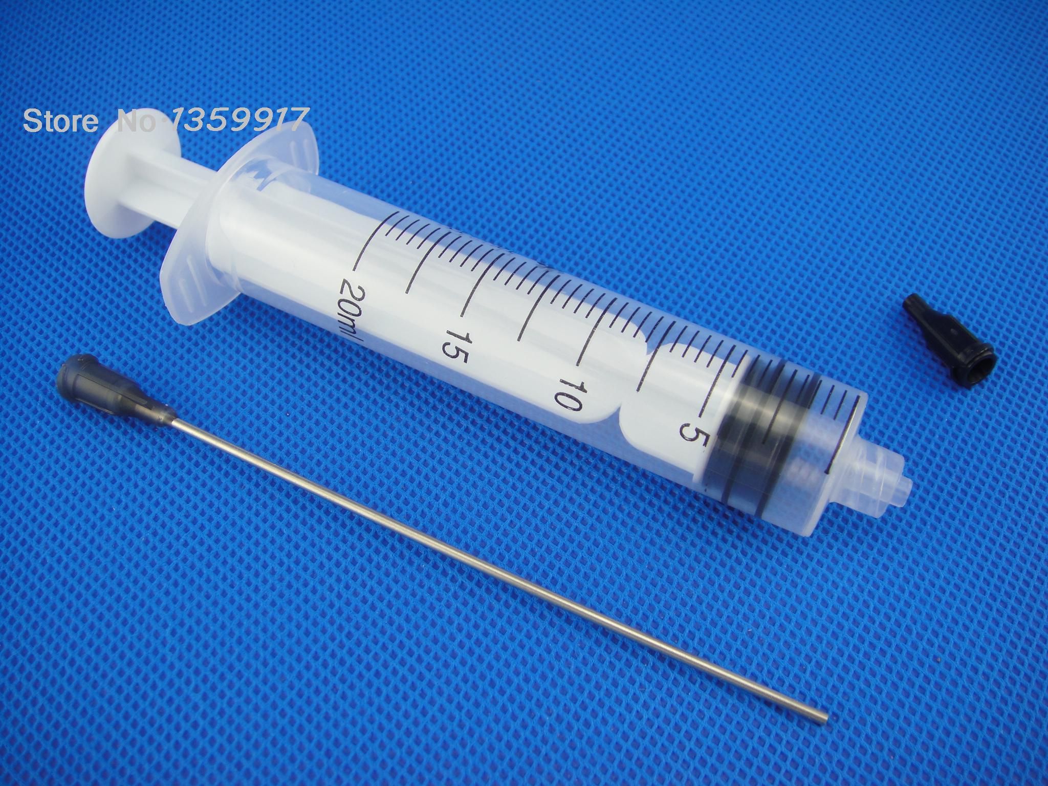 2019 20ml / 20cc Dispensing Cones + 16G Blunt Tip Needle Length 10CM ...