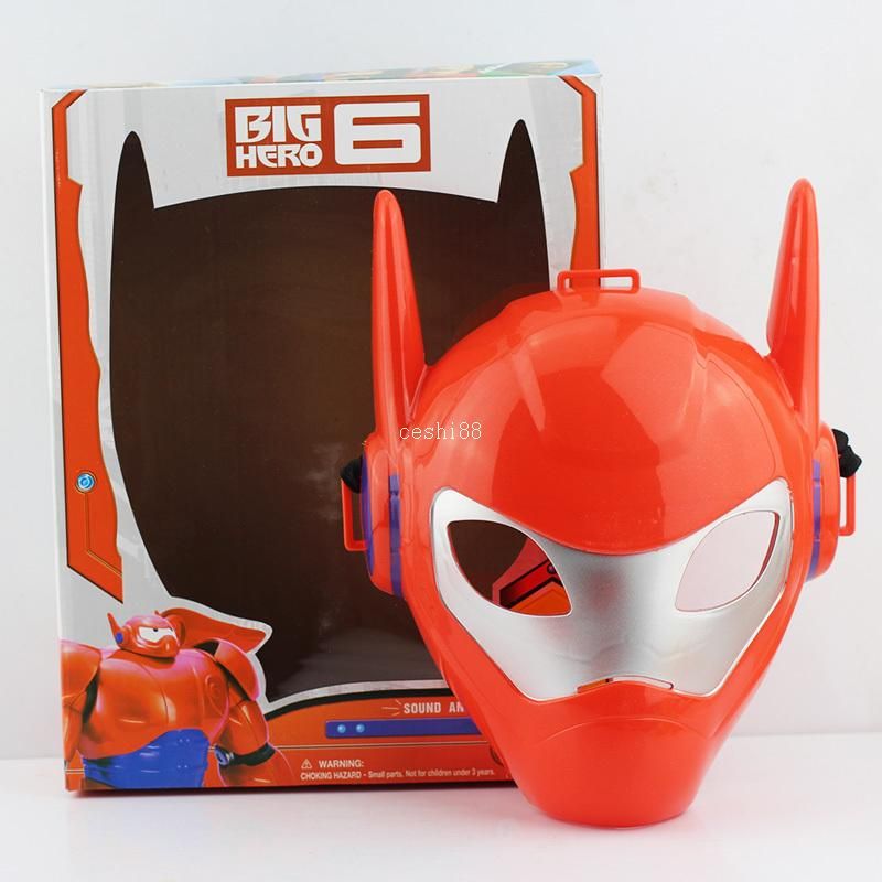 Free Shippnig Big Hero 6 Baymax Mask Action Figure PVC Toys Baymax ...