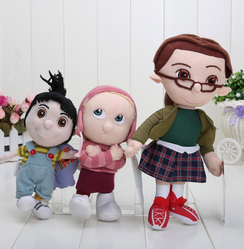 2017 7.5 Despicable Me Plush Toy Orphan Girl Edith Cute Stuffed Animal ...