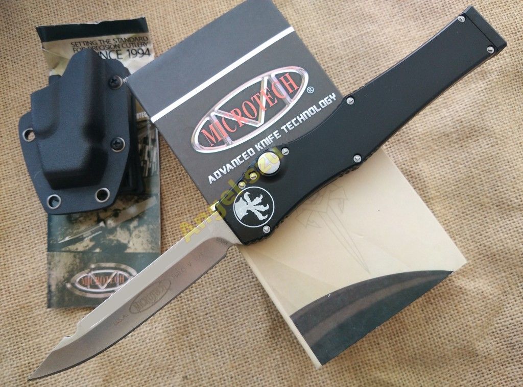 Full Size Microtech 150 10ap Halo V S/E 3350 Pocket Knife Clip Point ...
