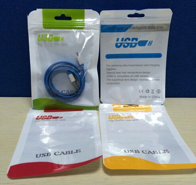 Best Ziplock Zipper Plastic OPP Poly Bag USB Charger Data Cable Audio ...