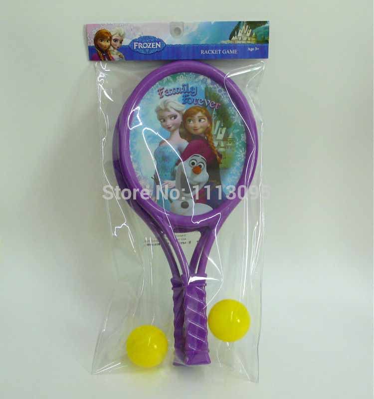 2017 Retail Frozen Theme Kids Toys Sports Tennis Game/Anna&Elsa Tennis ...