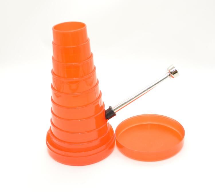 2020 Super Pocket Collapsible Bong Travelling Pipe Collapsable Bong Acrylic Bong Flexible Water