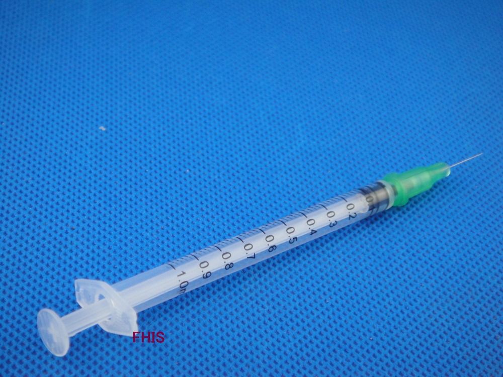 2019 Wholesale / 1 Ml / 1CC Syringe Needle +34G 0.5 Inches Dispensing ...