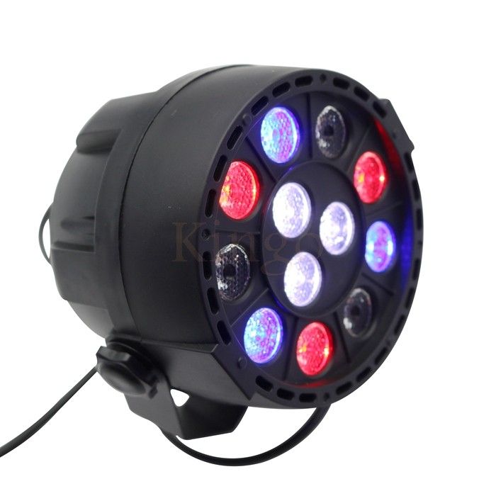 2021 High Quality 12 Led Par Stage Light 36W LED RGBW DMX 512 7CH Dream ...