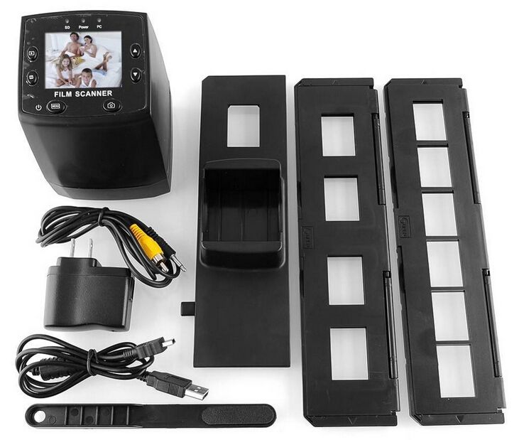 New 5MP 35mm Negative Film Slide VIEWER Scanner USB Digital Color Photo ...