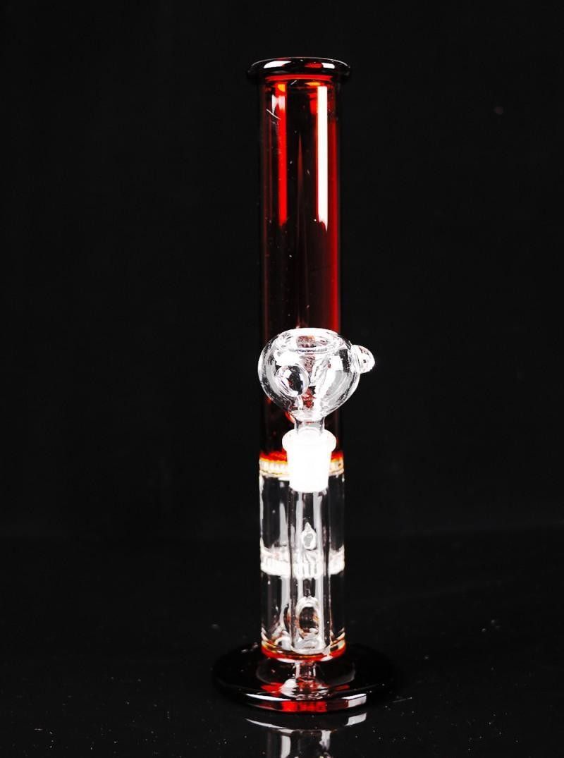 2020 Red Glass Bong With 14.4 Mm Joint 28 Cm Tall Oil Rig Clear Nectar ...