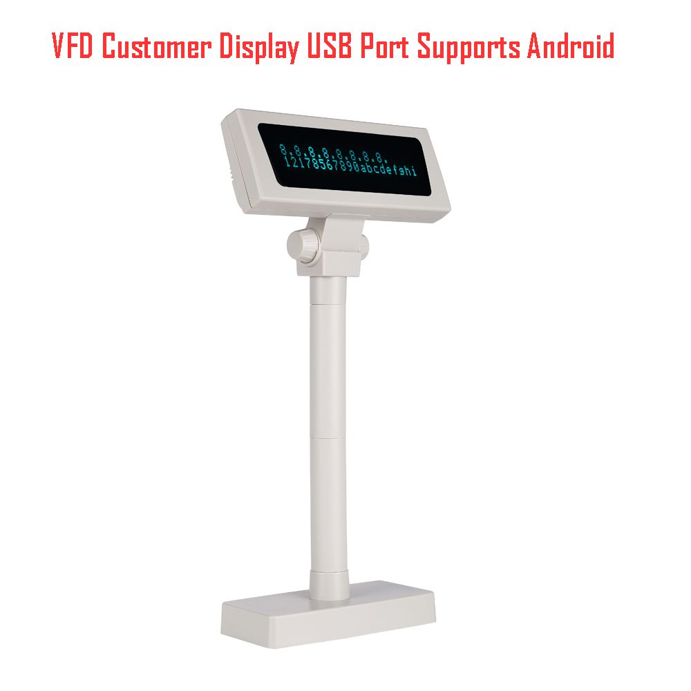 Best And Cheapest Pole Displays VFD220 VFD 20*2 Lines POS Customer ...