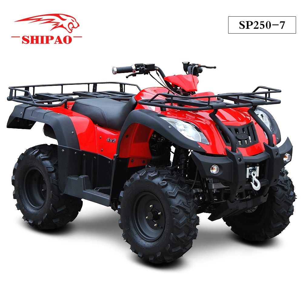 SP250 7 Red Color 250cc Zongshen Engine ATV Quad Bike Atv Color Atv ...
