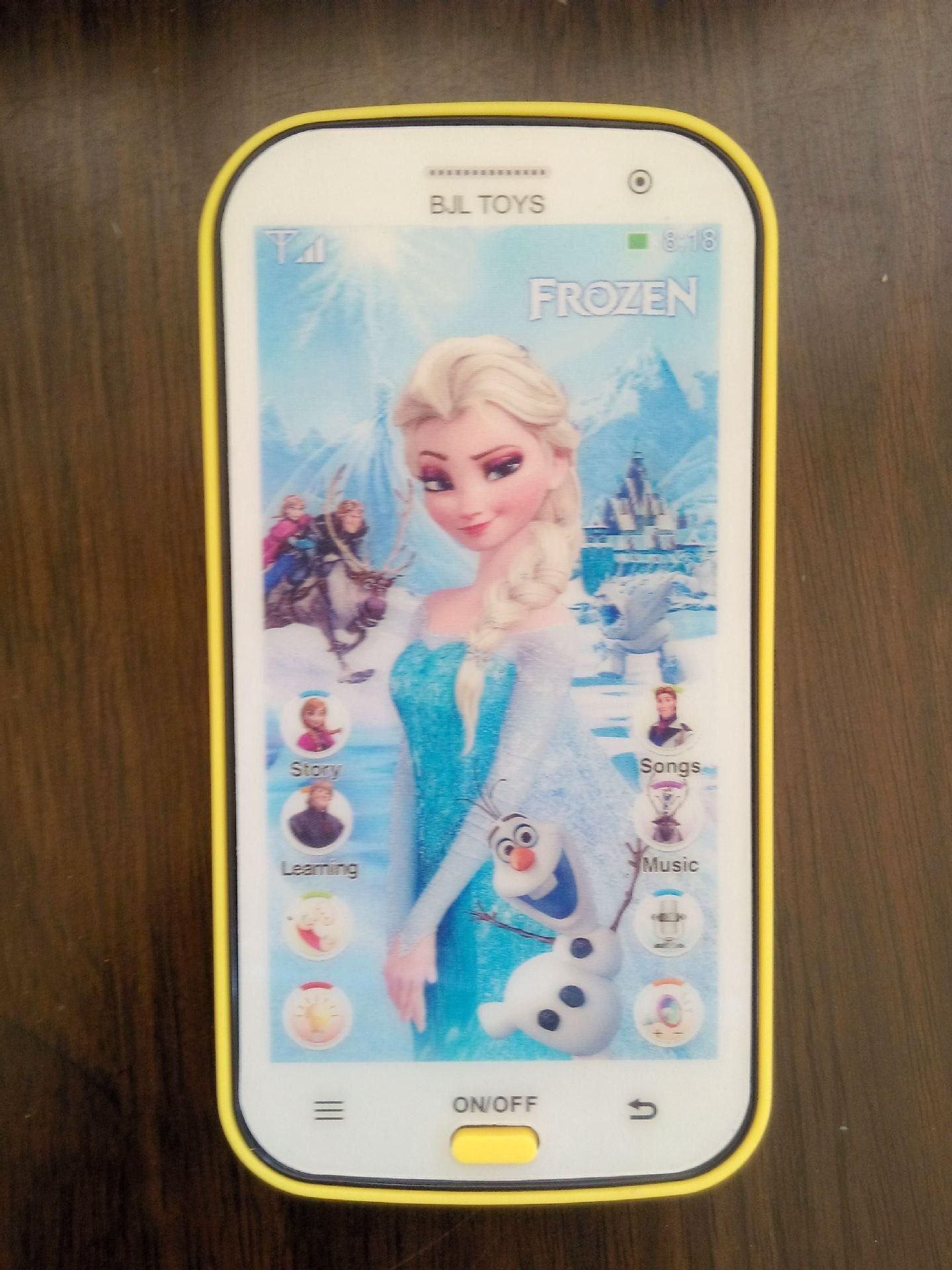 Frozen Mobile Phone Educational Learning Machine English Language Touch ...
